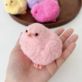 Flocked Colorful Chick Taba Squishy – yoyosquishy