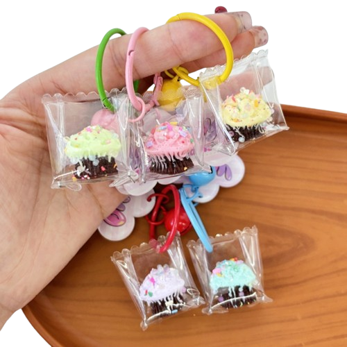 Mini Cupcake Taba Squishy Keychain Toy – yoyosquishy