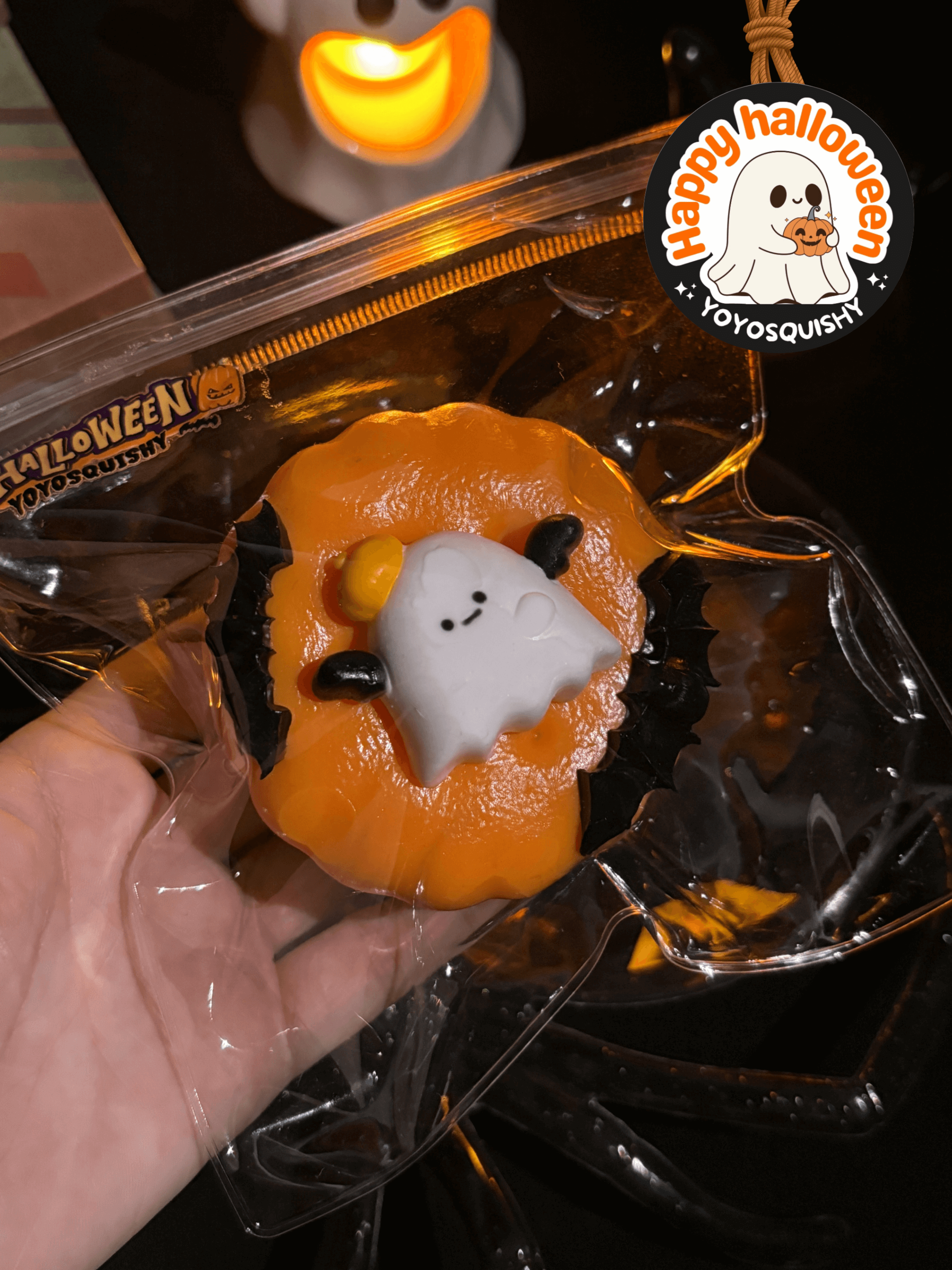 Halloween Ghost Bat Cookie Taba Squishy – yoyosquishy